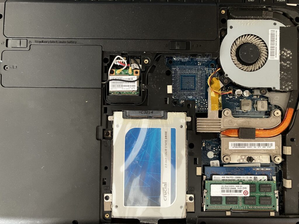 ThinkPad E430c SSD換装完了(7年ぶり2回目) | IT関係やお金に関する情報発信サイト | HONTO.NET (ほんとねっと/ホントネット)